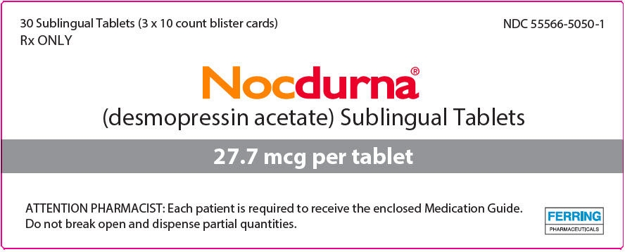 DESMOPRESSIN ACETATE (NOCDURNA) Drug Information - Guideline Central