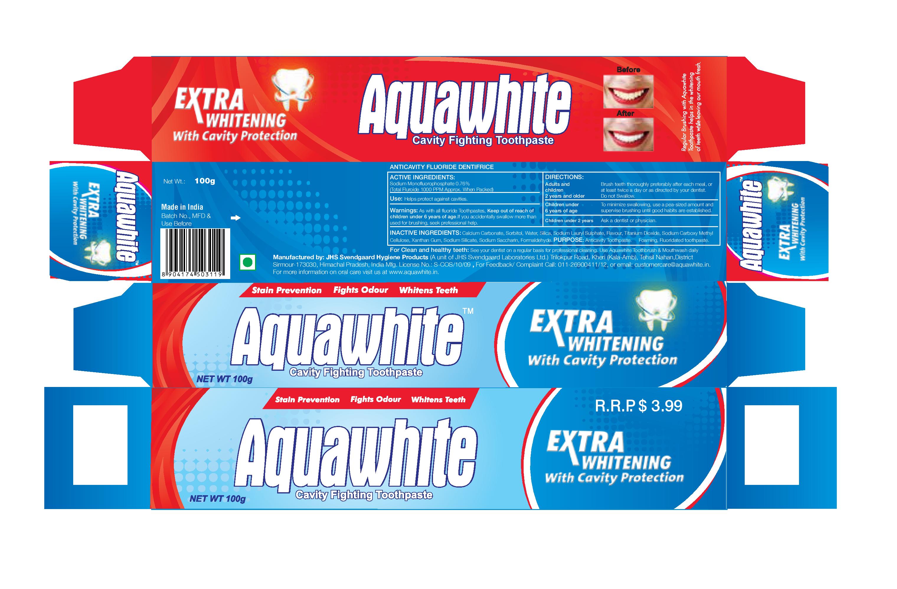 SODIUM MONOFLUOROPHOSPHATE (AquaWhite Cavity FightingTooth) Drug ...