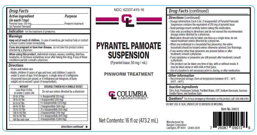 PinwormTreatment (Pyrantel Pamoate) Drug Information - Guideline Central